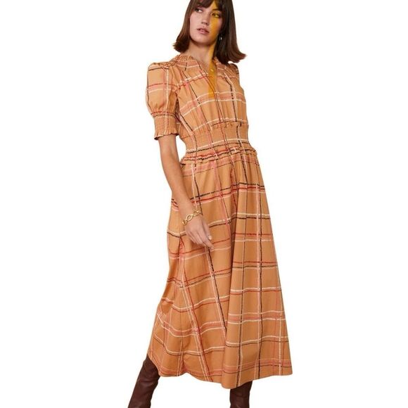 Spartina 449 | Dresses | Nwtspartina Adelaide Plaid Midi Dress